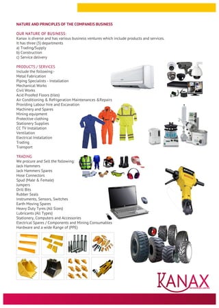 Kanax Profile(1) | PDF