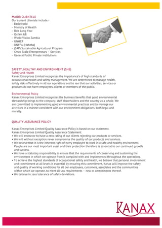 Kanax Profile(1) | PDF