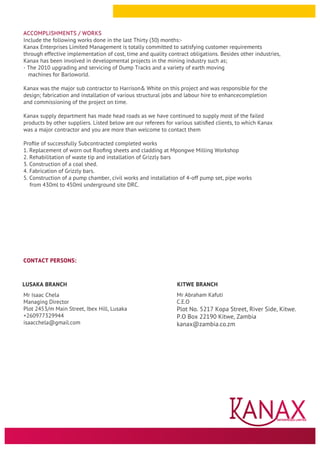 Kanax Profile(1) | PDF