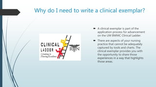 writing a clinical exemplar | PPTX | Medical Health