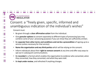 B2: Fundraising in an age of GDPR | PPT