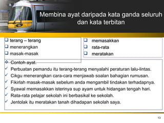 B2 morfologi (membina ayat) | PPT