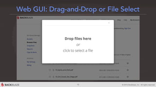 Backblaze B2 Cloud Storage Overview | PDF