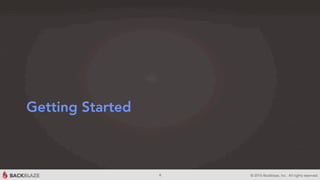 Backblaze B2 Cloud Storage Overview | PDF