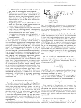 SSR Damping Controller Design and Optimal Placement in Rotor-Side and Grid-Side Converters of ...