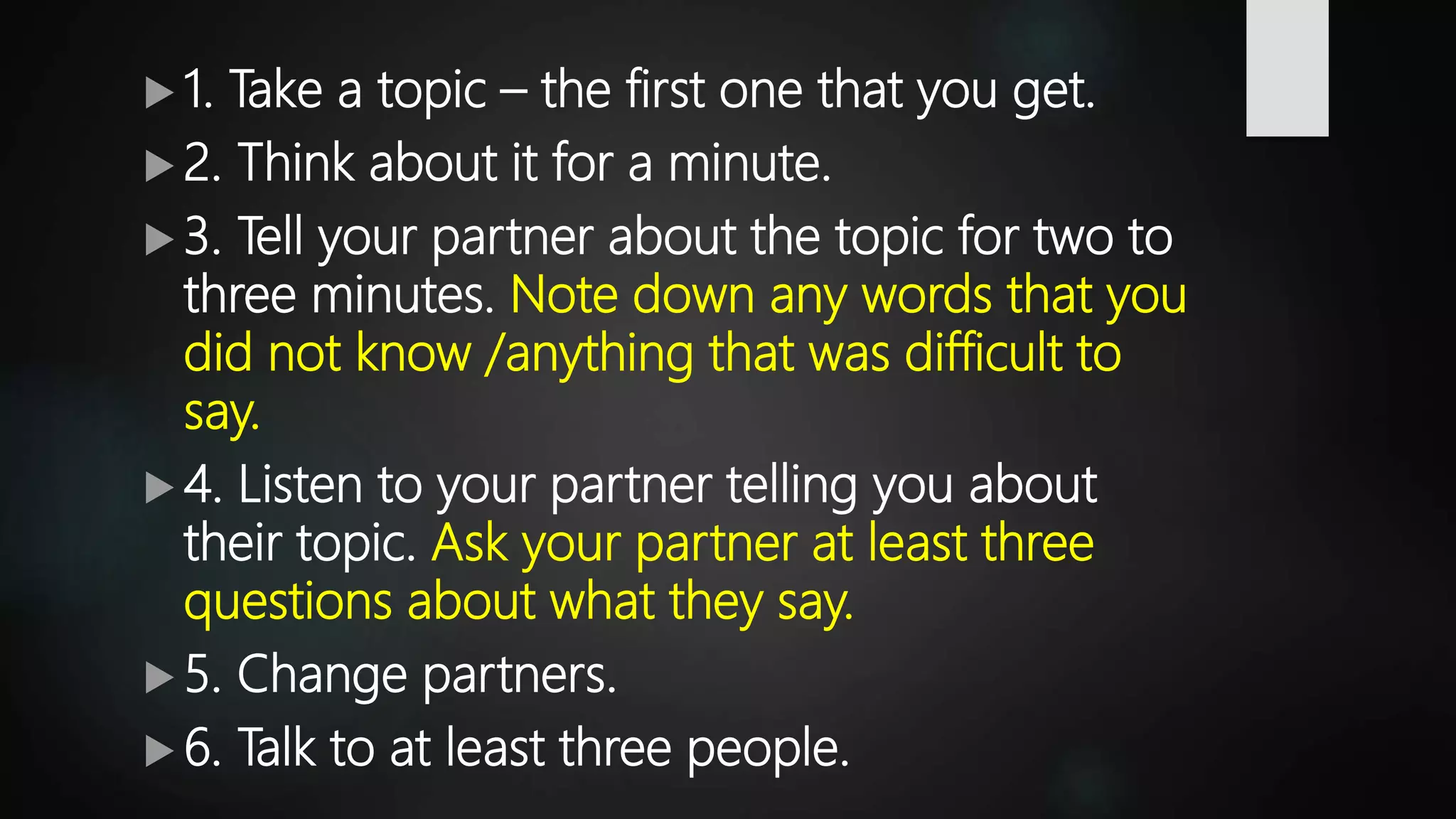 B2 speaking ex | PPT