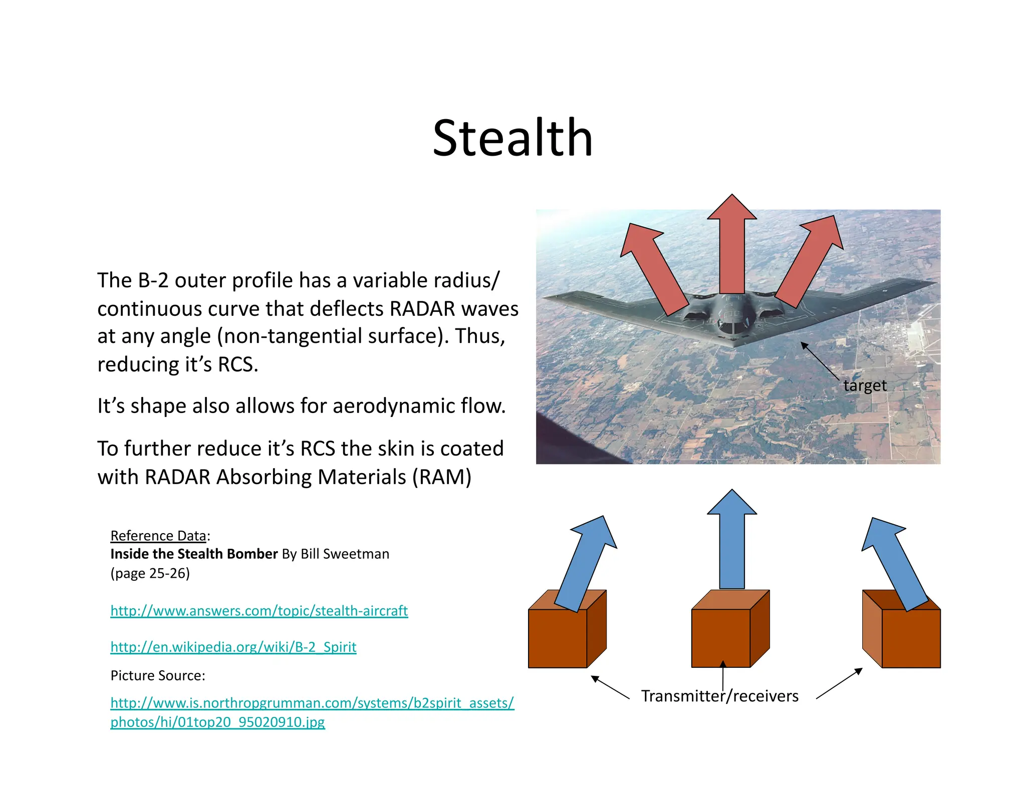 Northrop B-2 Spirit is an American heavy strategic bomber that uses low-observable stealth ...