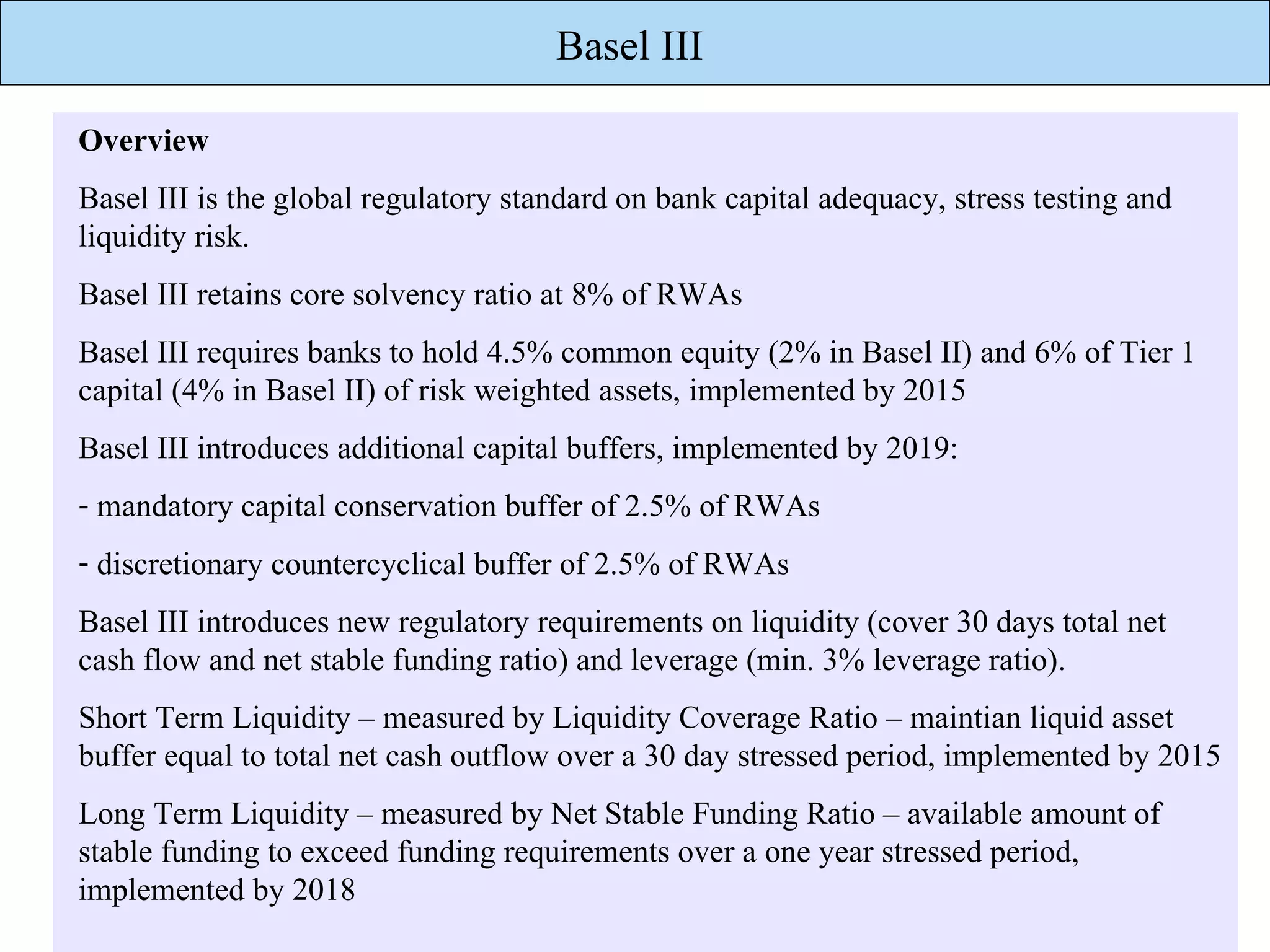 Basel III | PPT