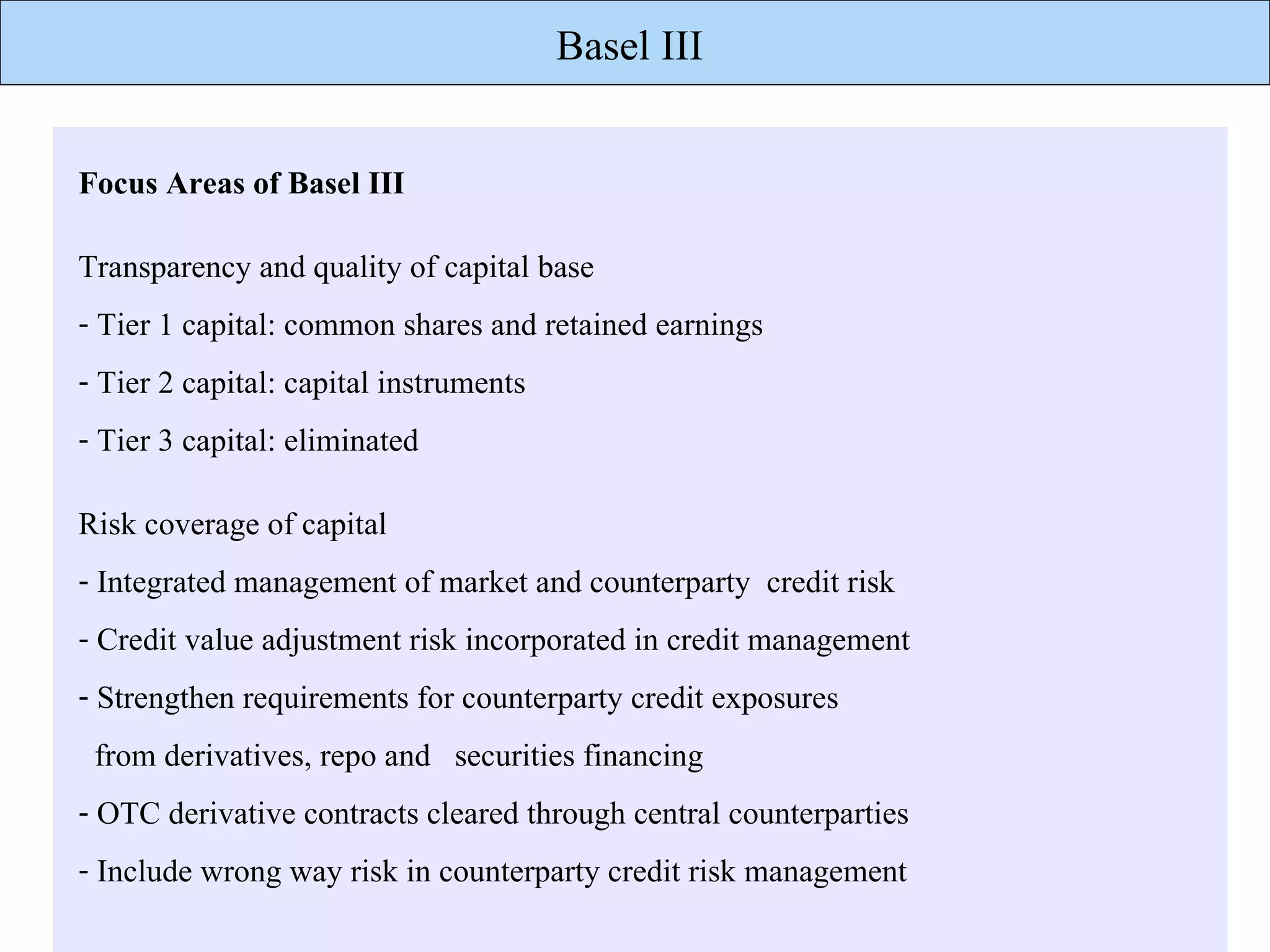 Basel III | PPT