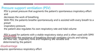 mechanical ventilator | PPTX