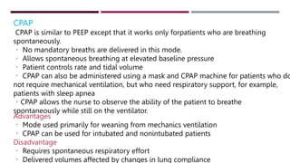 mechanical ventilator | PPTX