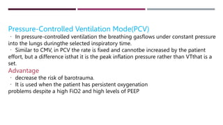 mechanical ventilator | PPTX