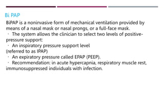 mechanical ventilator | PPTX