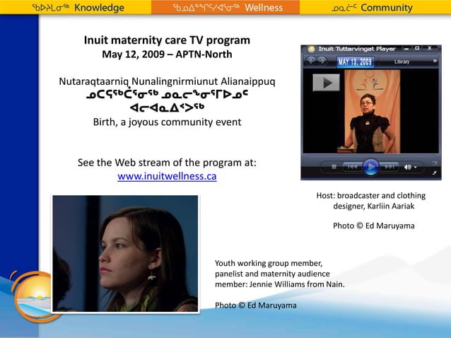 Inuit knowledge in birthing practice | PPT
