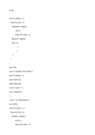 IMPLEMENTATION OF AUTO KEY IN C++ | PDF