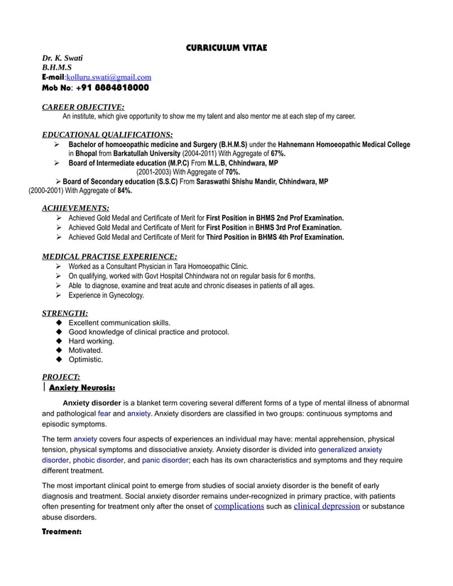 Swati_Resume | PDF
