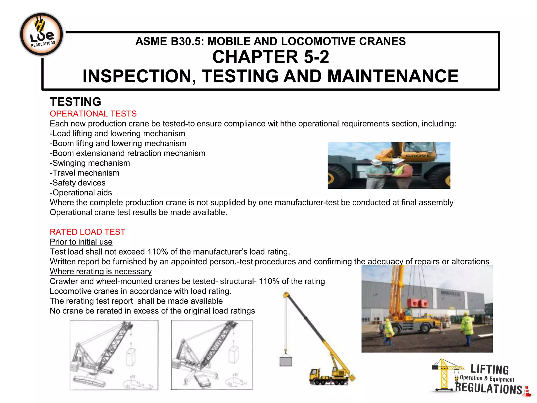 B30 5 ASME-MOBILE AND LOCOMOTIVE CRANES | PPTX