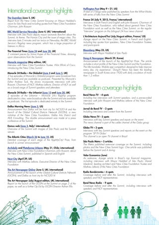 New-Cities-Summit-2013-Media-Highlights | PDF