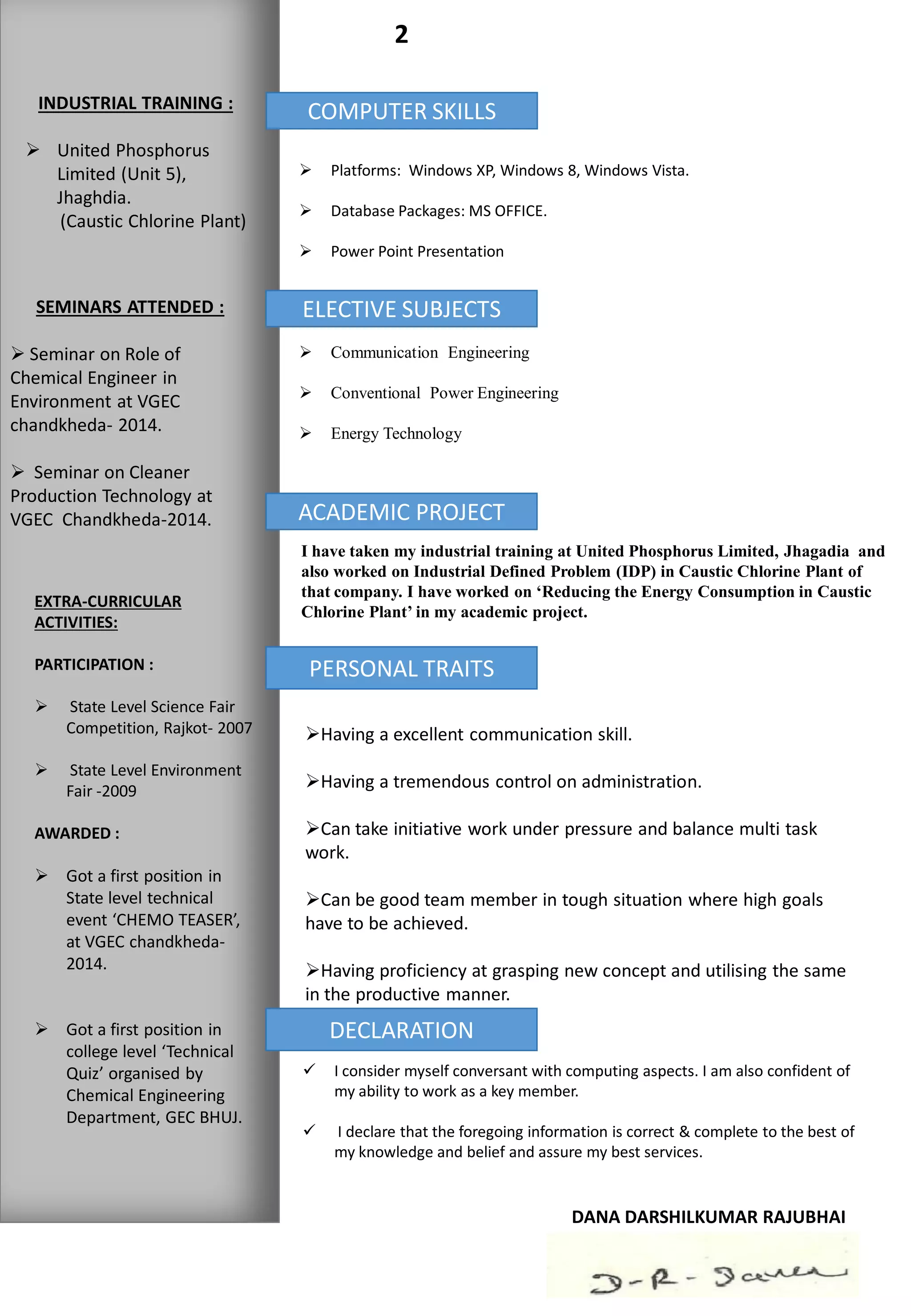 Darshil Updated CV (New) | PDF