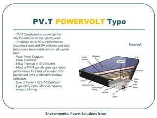 Expansion of solar energy electricity production using hybrid systems | PPT