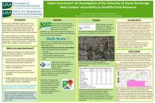 Urban Food Desert | PDF