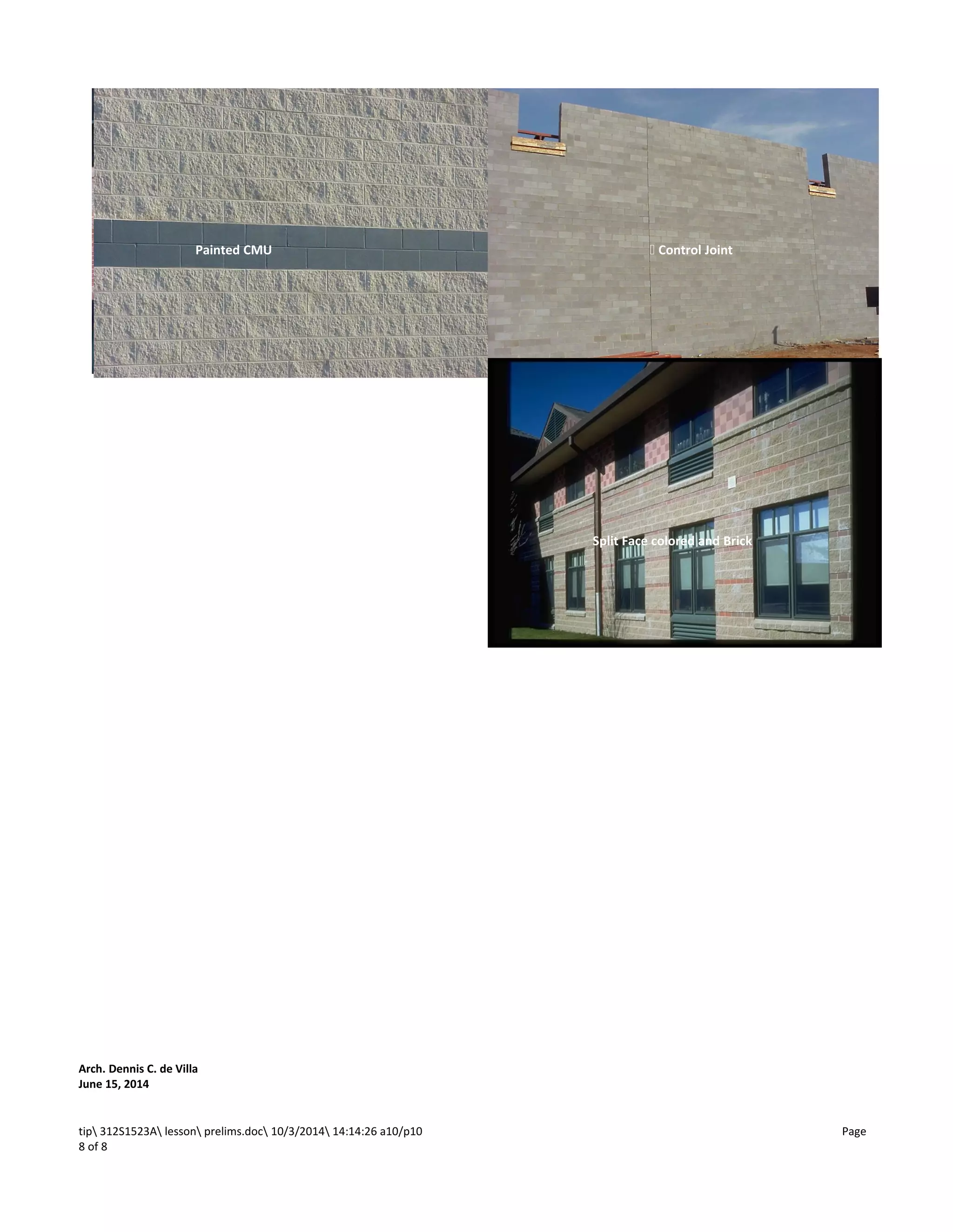 B 312 s1 stone & concrete masonry | DOC