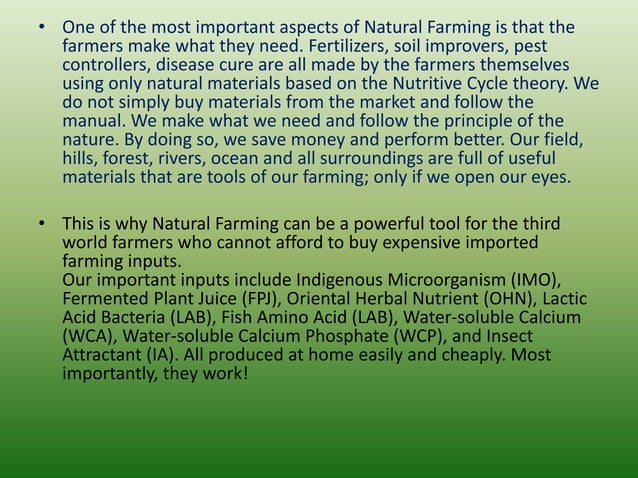 Natural Farming | PPTX