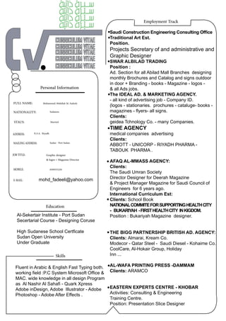 Mohd. Fadeely CV | PDF