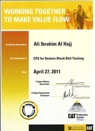 CPS Training Certificate | PDF