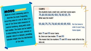 Average - Mean, Median and Mode Grade 8 | PPTX