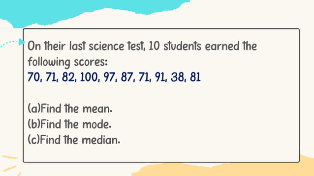 Average - Mean, Median and Mode Grade 8 | PPTX | Science
