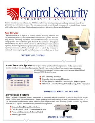 Control_Security_Brochure | PDF