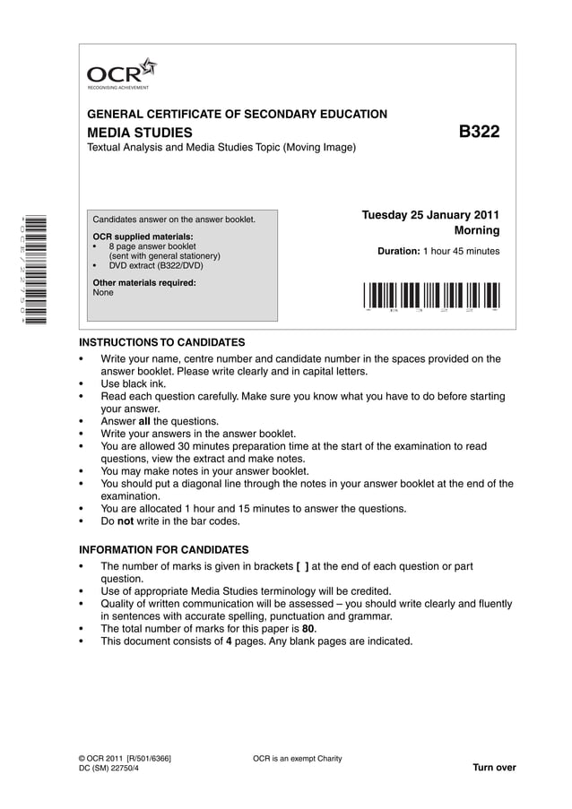 B322 jan 11 qp | PDF