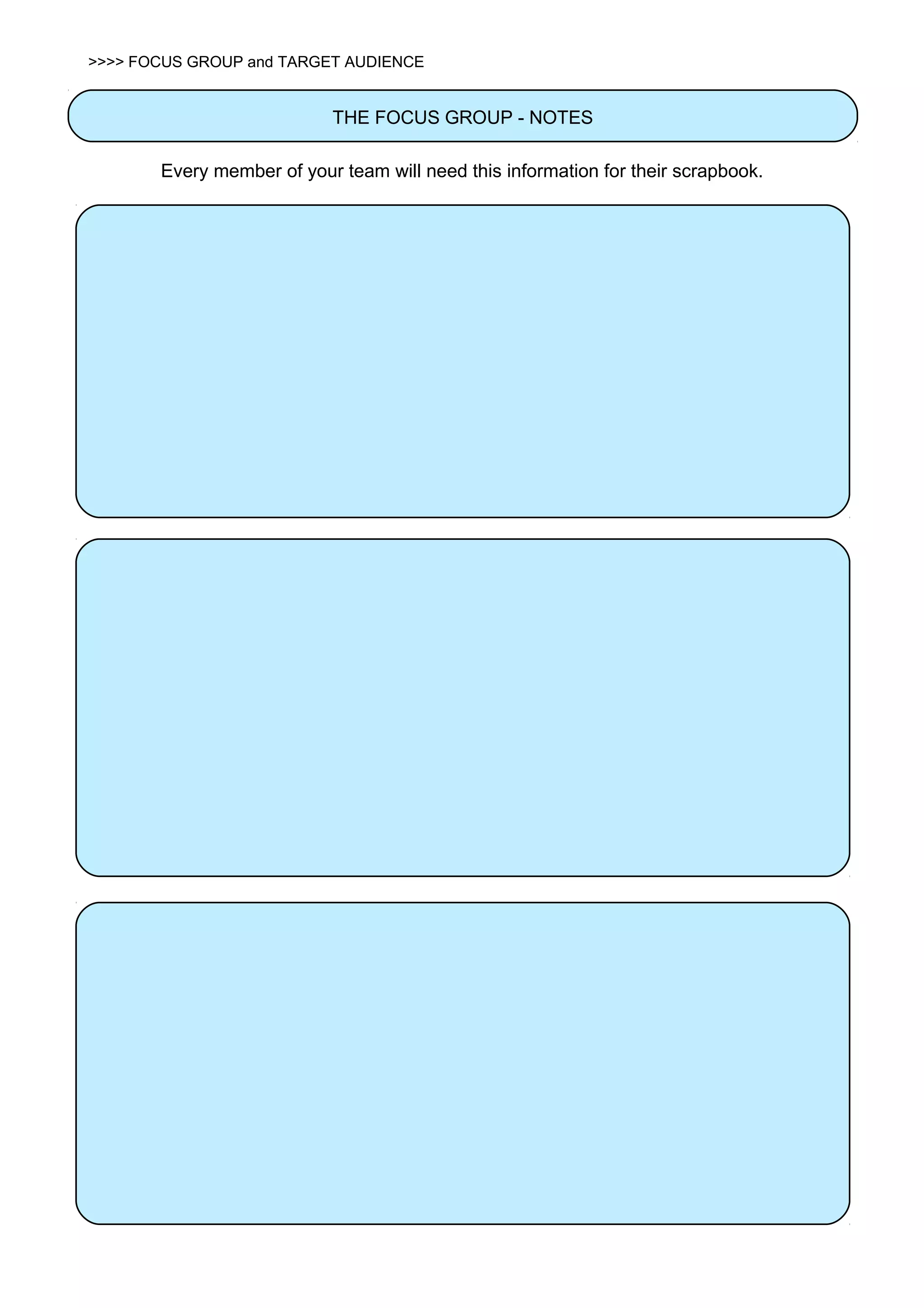 focus group flowchart | DOC