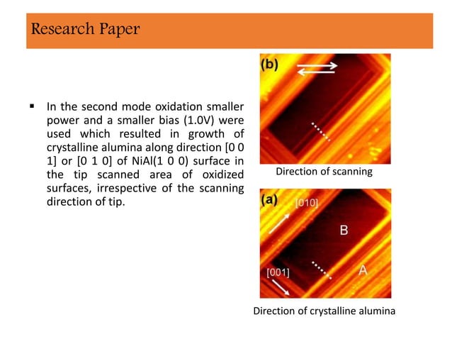 STM ppt | PPTX | Chemistry | Science