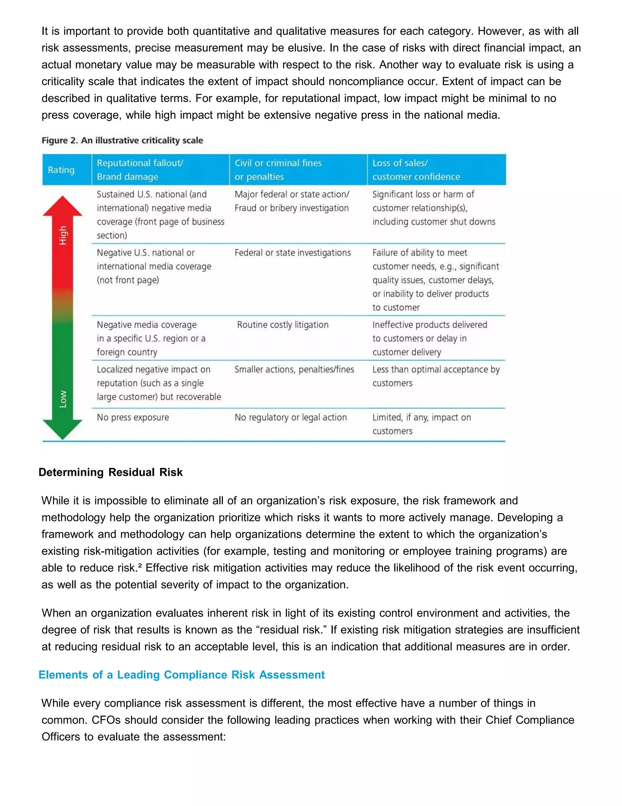 WSJ-Compliance Risks What You Don’t Contain Can Hurt You - Deloitte ...