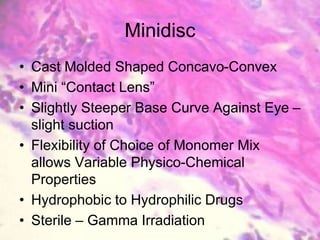 Polymer Use & Ocular DDelivery Modified | PPTX | Eye and Vision ...