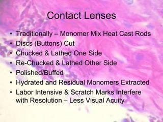 Polymer Use & Ocular DDelivery Modified | PPTX | Eye and Vision ...