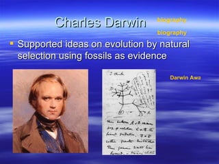B32 ppt theory of evolution ch 15 | PPT