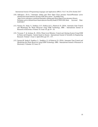 A SYSTEM FOR REMOTE MONITORING AND CONTROLLING OF DAMS | PDF ...