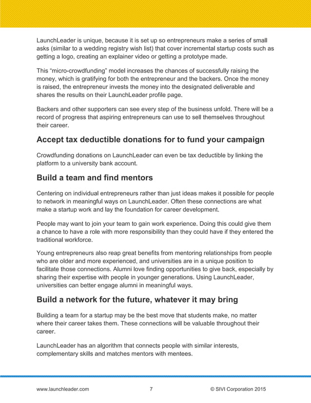 Launchleader Universitywhitepaper Pdf
