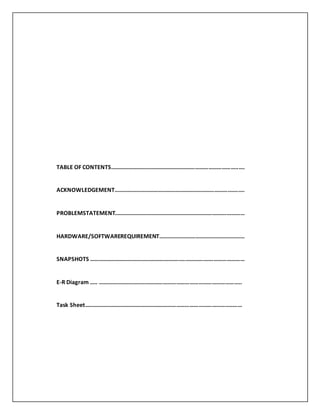 Leave Management System Documentation | DOCX