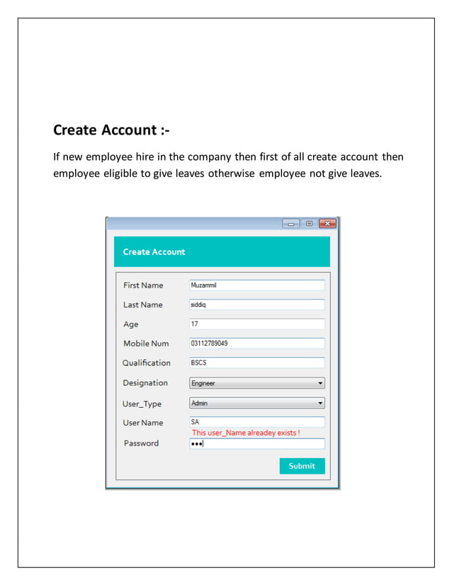 Leave Management System Documentation | DOCX | Computing | Technology & Computing