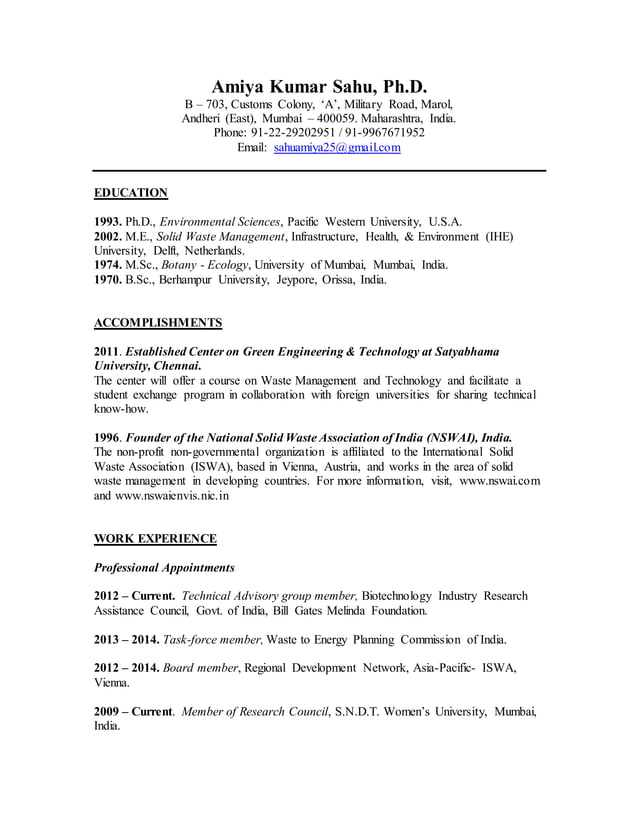AKS Resume 2015 | PDF
