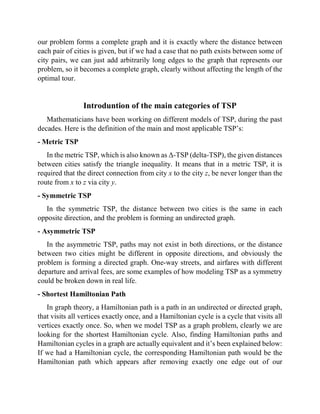 The Traveling Salesman Problem | PDF