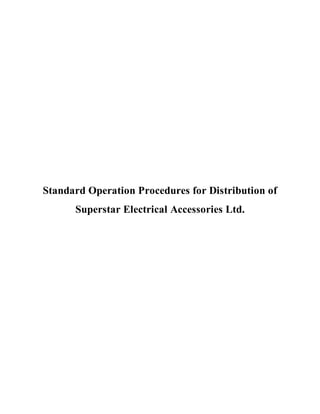 SOP for Distribution | DOCX