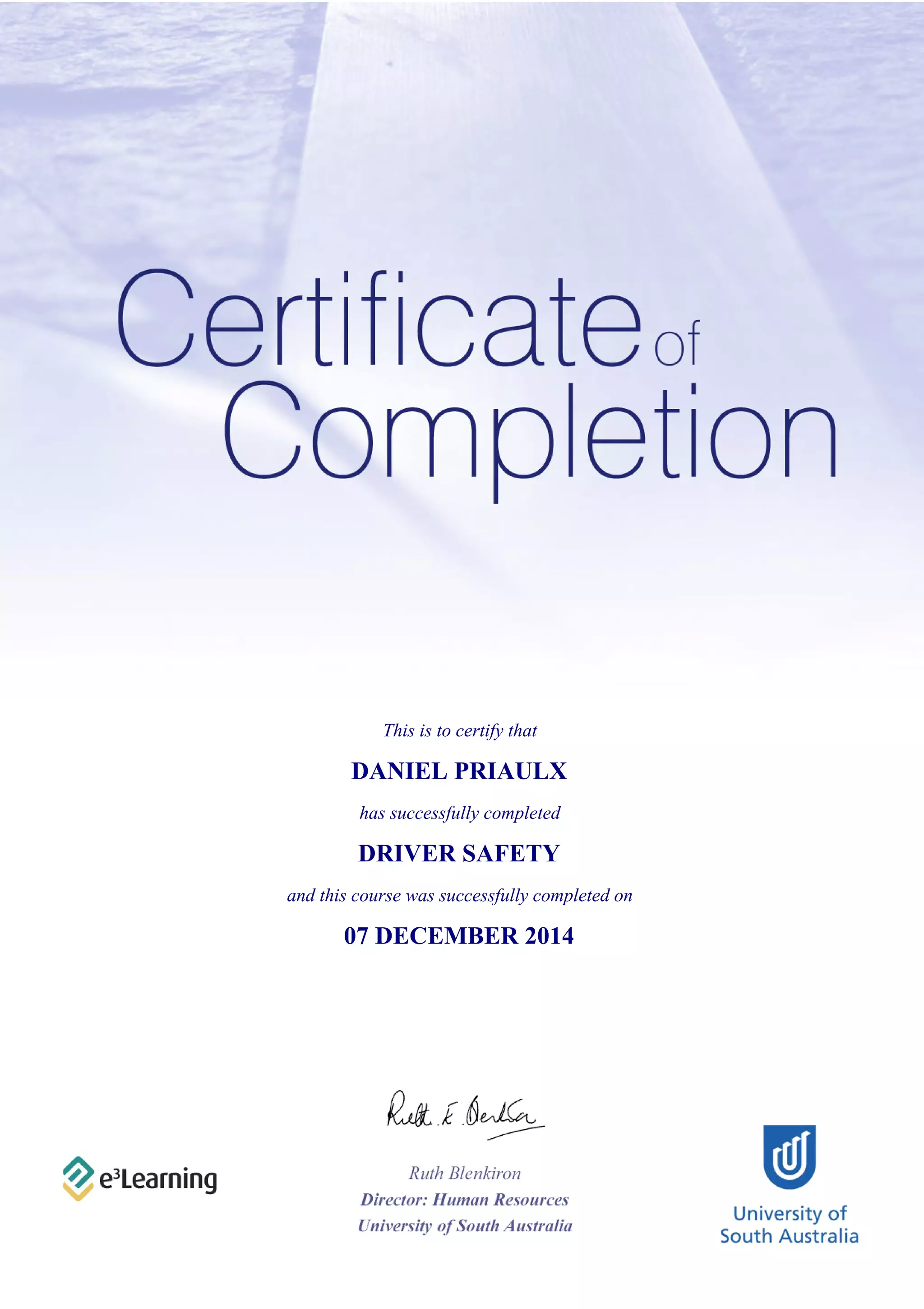 Driver_Safety_certificate | PDF