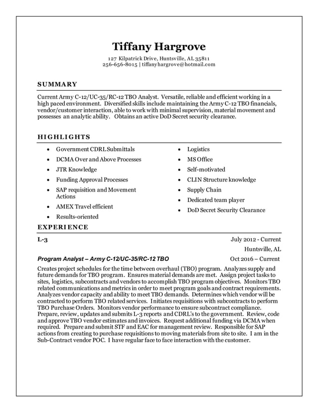 Tiffany Hargrove Resume1 | DOCX