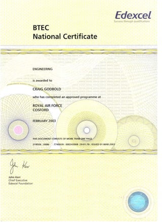 BTEC Aerospace Engineering | PDF