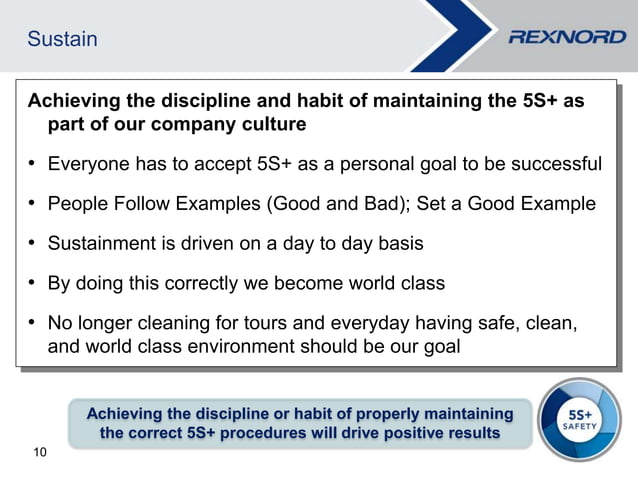 5S+ Training Powerpoint | PPTX